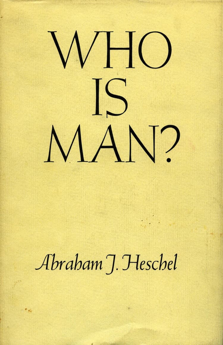 Who Is Man? | Stanford University Press