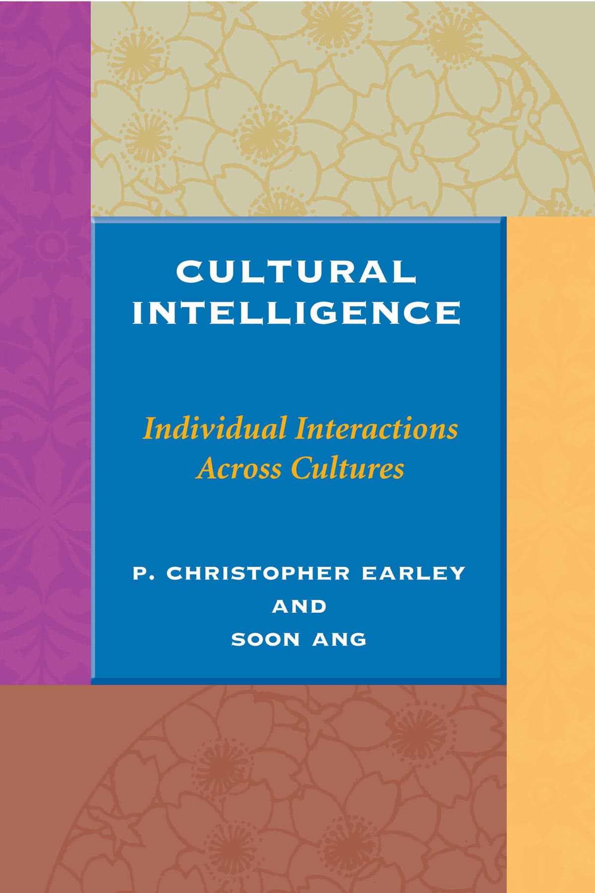 Cultural Intelligence | Stanford University Press