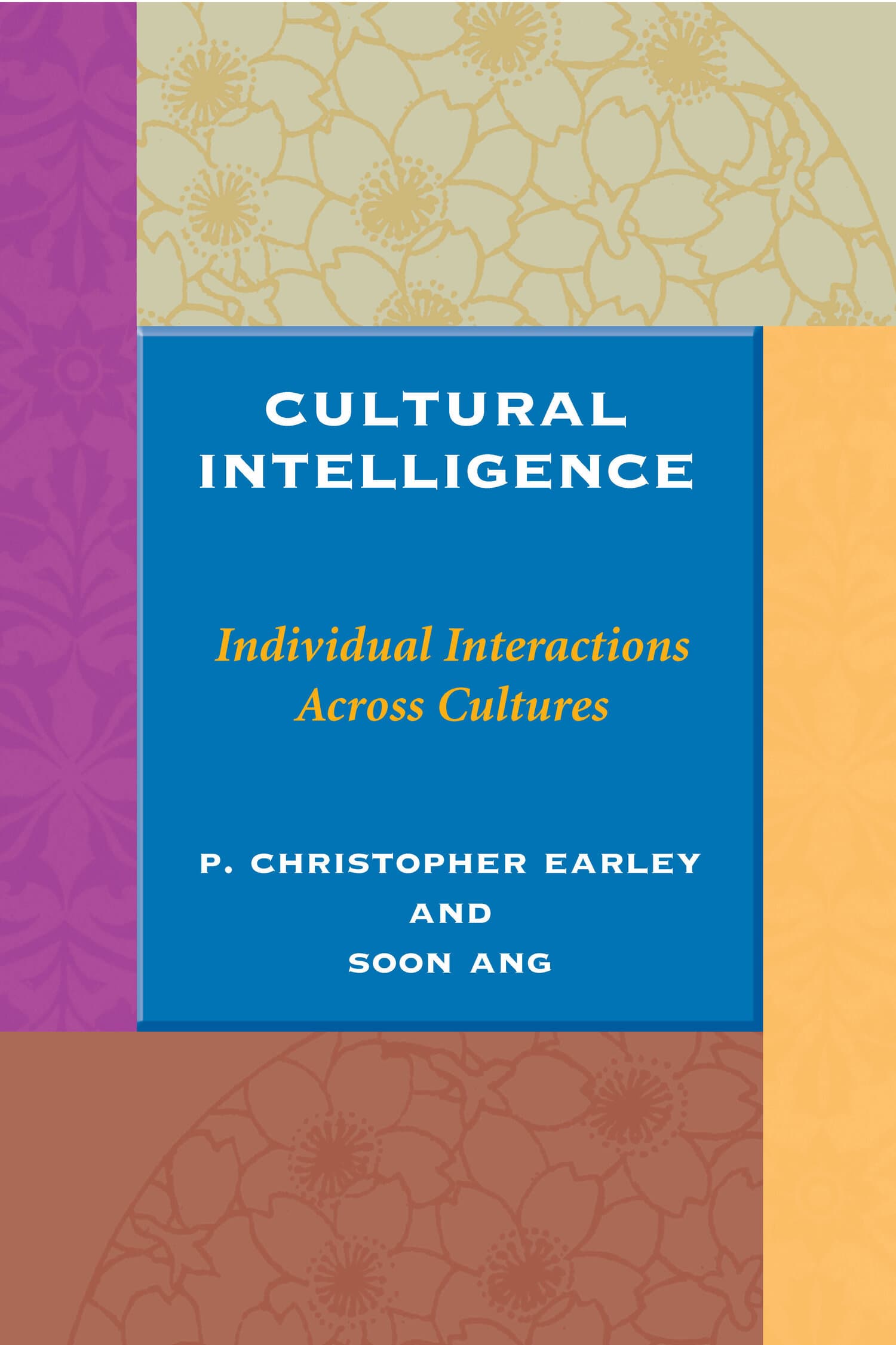 Cultural Intelligence | Stanford University Press