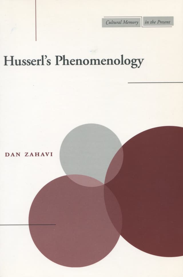 Husserl’s Phenomenology | Stanford University Press