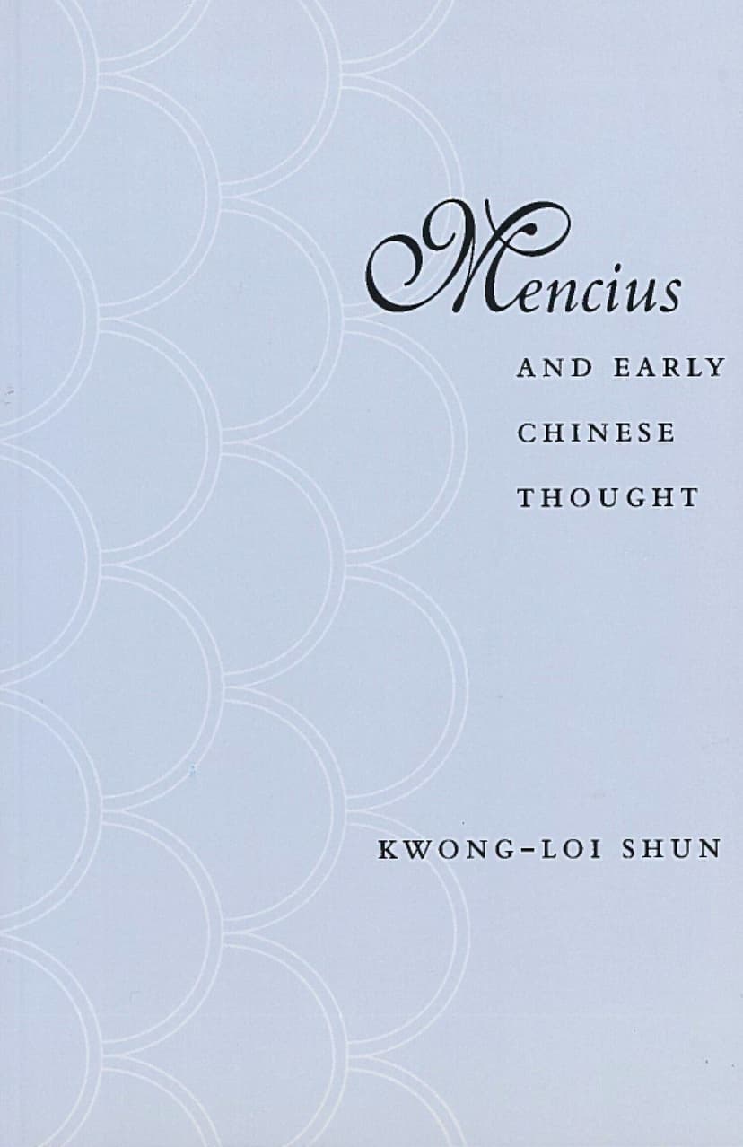 Mencius and Early Chinese Thought | Stanford University Press